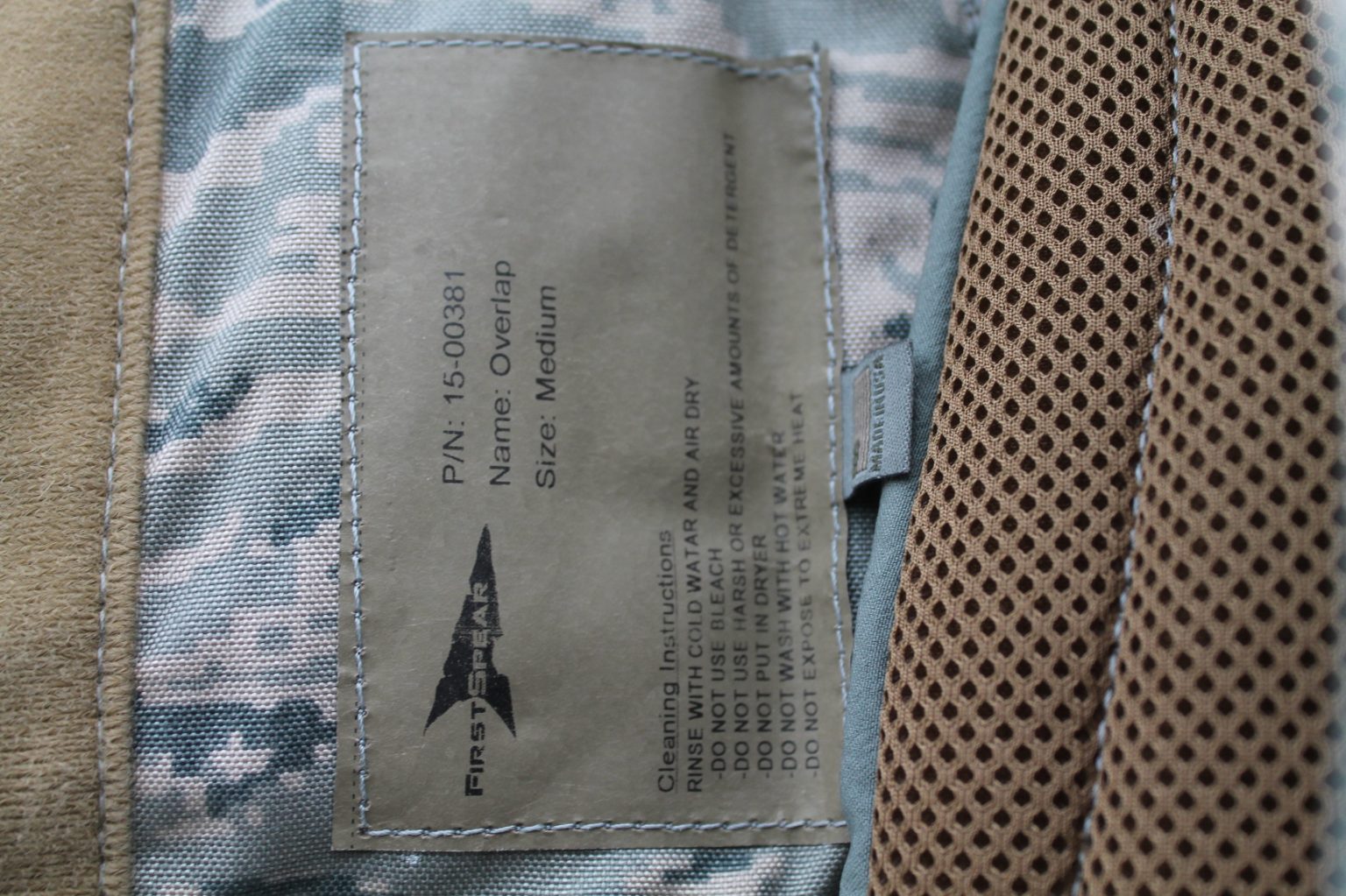 FirstSpear MBAV Cut Strandhogg – USAF ABU Digital Tigerstripe – The Full 9