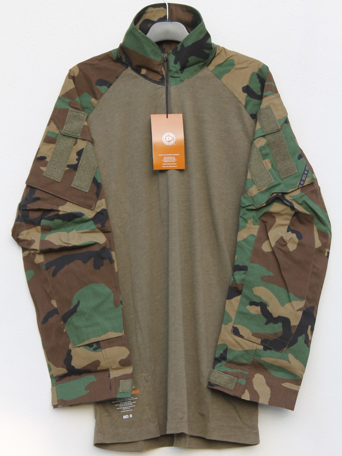 Crye G3 Combat Shirt – Woodland Camouflage Pattern – The Full 9