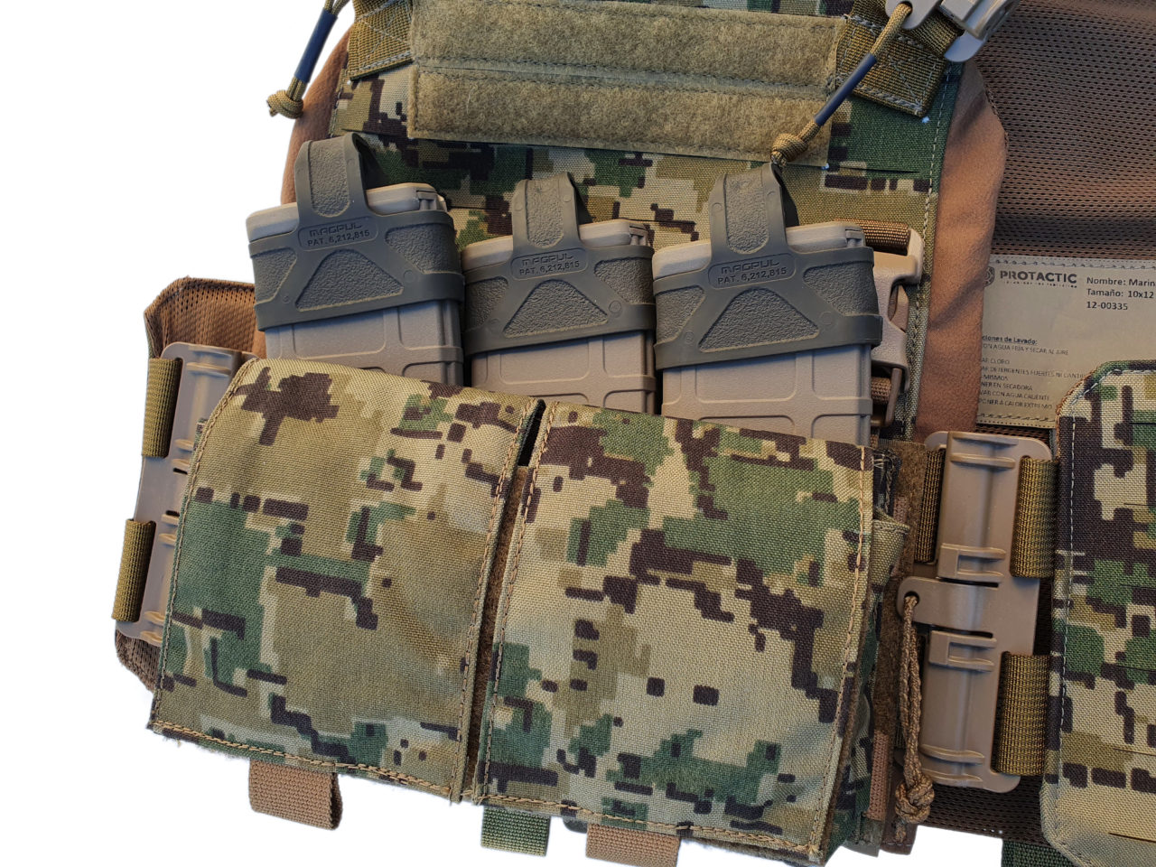 Custom Placard – Mexican Marines Transitional Pattern – The Full 9